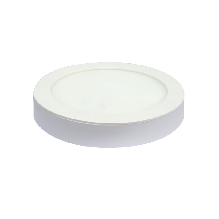 PANEL LED ADOSADO REDONDO LUZ BLANCA 18W
