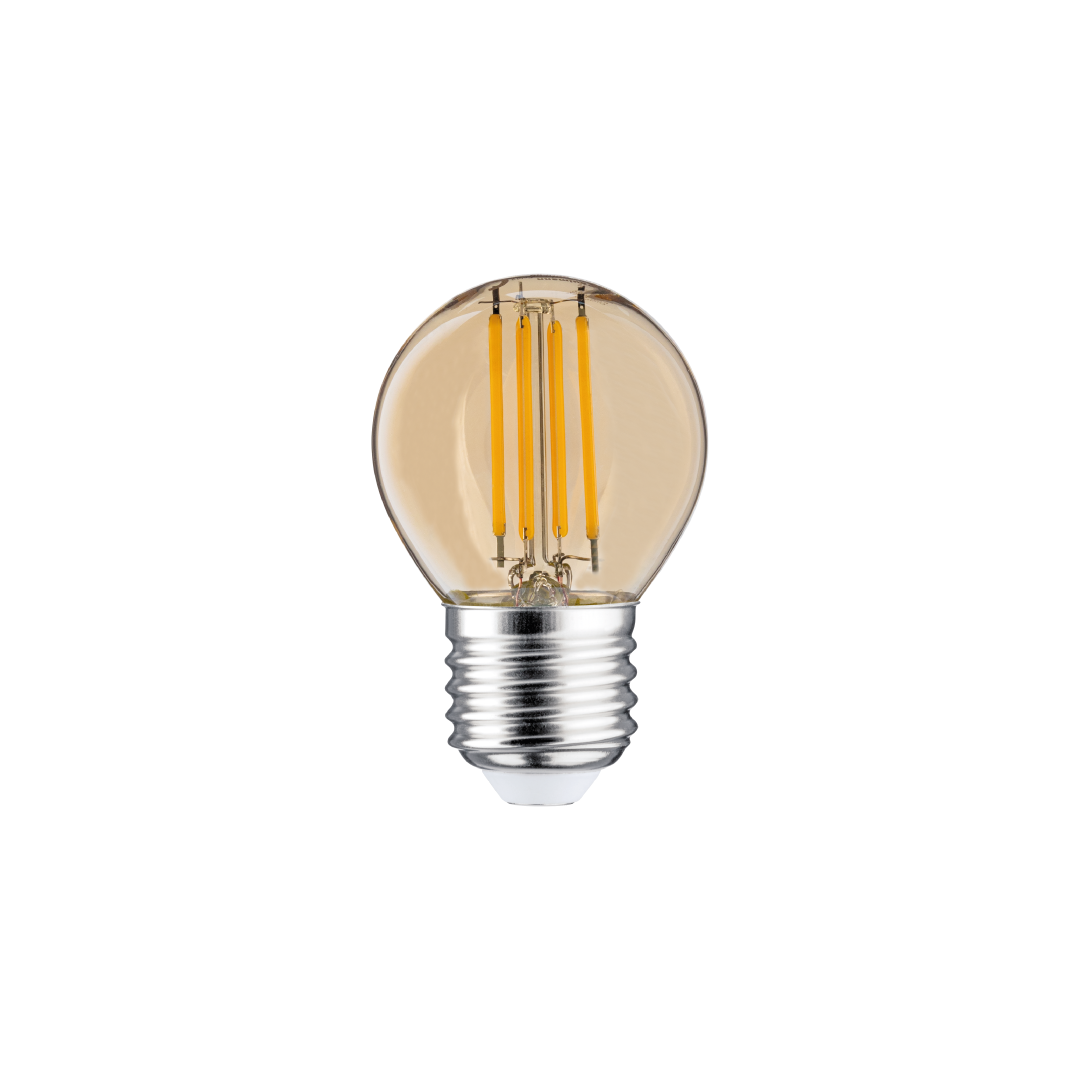FOCO LED VINTAGE / G45 FILAMENTO / BASE E27 / 6W AMBER 30°K LUZ AMARIL