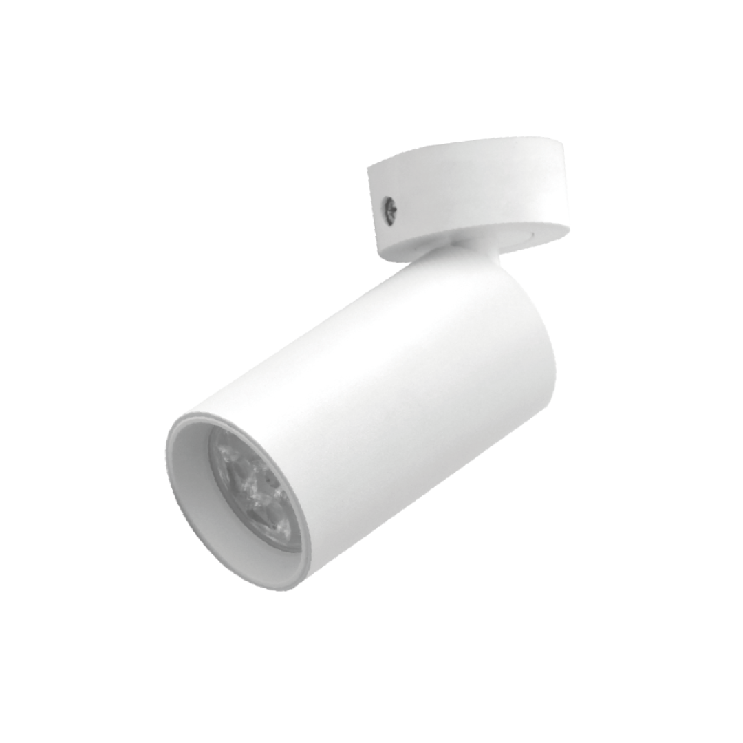 SPOT GU10 ADOSADO BLANCO